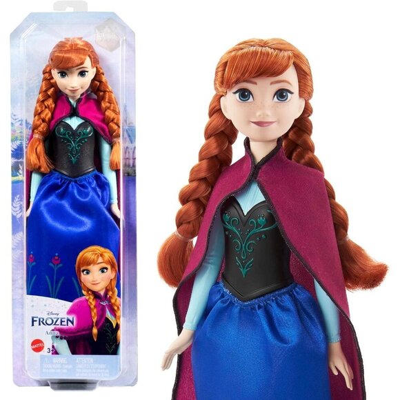 Toys | Mattel Disney Princess Dolls Anna Fashion Doll With Clothing And ...